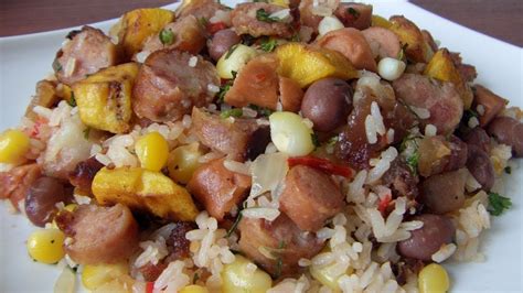 Arroz Paisa Comida Típica Colombiana