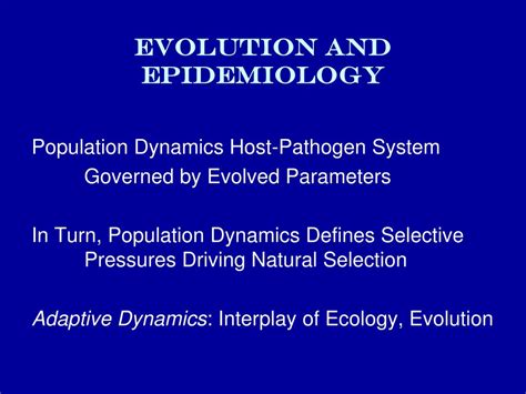 Ppt Evolution Of Pathogen Virulence Powerpoint Presentation Free Download Id2460182