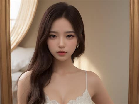 Premium Ai Image 3d Rendering Cutee Woman Ai Generative