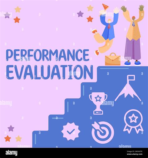 Text Caption Presenting Performance Evaluation Business Showcase The