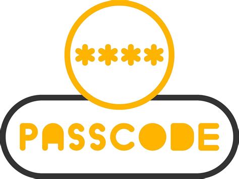 Enter Passcode Button Line Two Color 67433038 Vector Art At Vecteezy