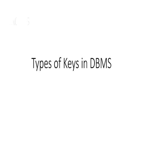 Types Of Keys In Dbms Keys In Dbms Types Of Keys In Sql Shorts Shorts Youtube