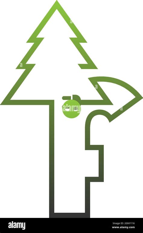 F Letter Tree Logo Concept Letter F Icon Tree Vector Stock Vector Image Art Alamy