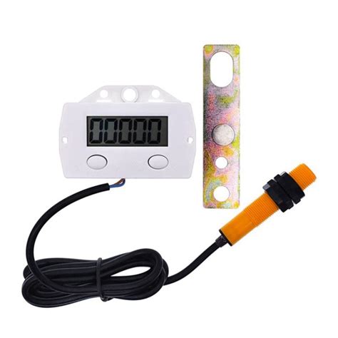 5 Digit Electronic Digital Display Counter Proximity Industrial Magnetic Sensor Switch Punch