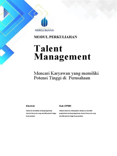 Modul Talent Management Tm9 Pdf