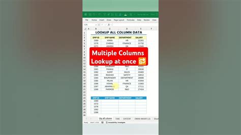 Xlookup All Columns Hacks Youtube