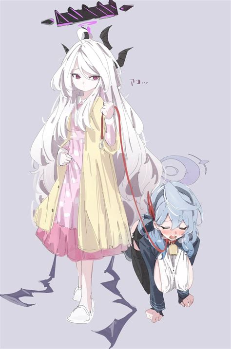 Hina And Ako Blue Archive Drawn By Ocha Popopogg Danbooru