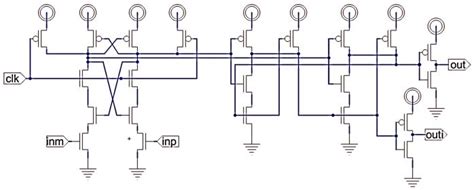 Schematic Of Clocked Comparator Download Scientific Diagram