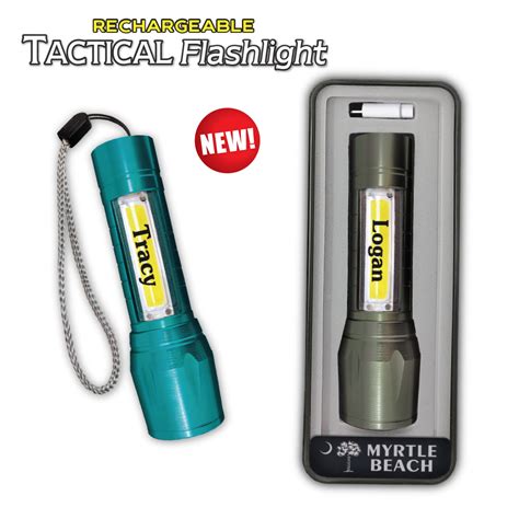Rechargeable Flashlight Laser Ts