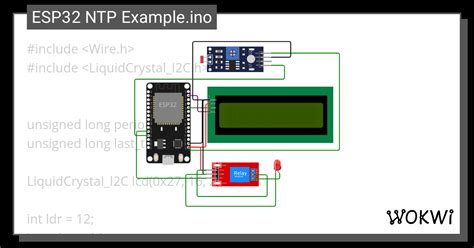 Ldr Ino Wokwi ESP32 STM32 Arduino Simulator