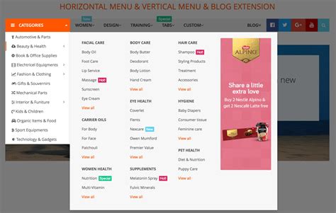 magento 2 mega menu pro 2024 create dynamic megamenu