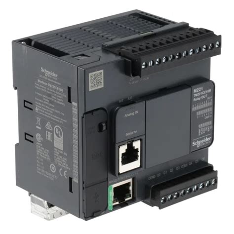 New Original Schnei Der TM CE R Modicon M PLC CPU Inputs Outputs Digital Mini USB