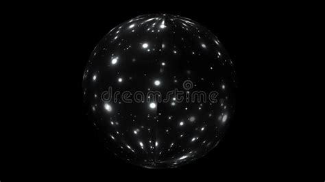 Colorful Dots On Rotating Sphere Stock Video Video Of Artistic
