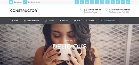 Custom Header Constructor Amazing Construction Template For Weebly