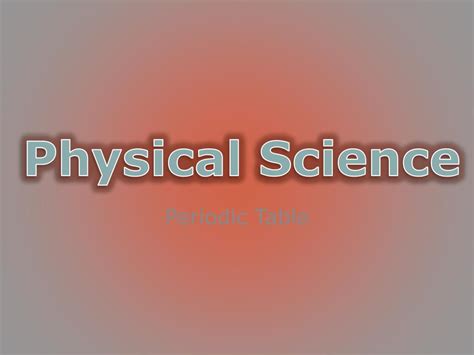 PPT Evolution Of The Periodic Table Early Attempts And Modern Organization PowerPoint