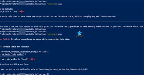 Terraform Variable Validation Example Vgeek Tales From Real It