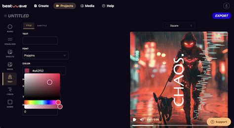 Music Visualizer Online Create Visualizer Music Videos Easily