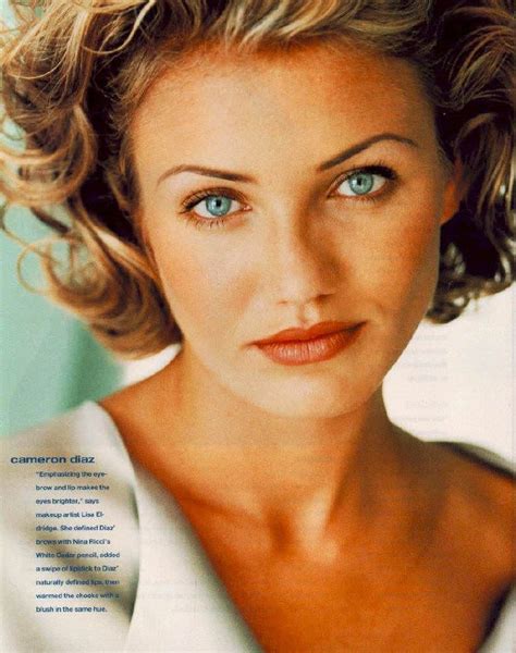 Young Cameron Diaz Eyebrows Cameron Diaz Cameron Jessica Alba