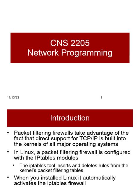lecture 8a firewalls pdf internet protocols computer network