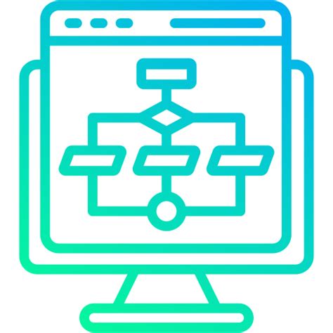 Algorithm Generic Gradient Outline Icon Algorithm Generic Gradient Outline Icon