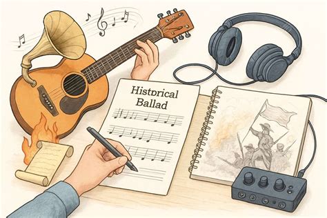 🎵 역사적 사건을 모티브로 한 서사적 가사 작성법 🎵