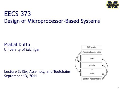 Ppt Eecs 373 Design Of Microprocessor Based Systems Prabal Dutta University Of Michigan