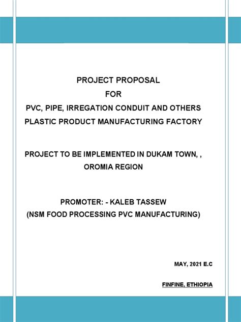 Irregation Pipe Fufa Bishoftu Pdf Polyvinyl Chloride Economic Growth