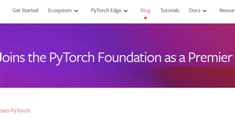 华为成为中国首个 pytorch 基金会最高级别会员 腾讯新闻