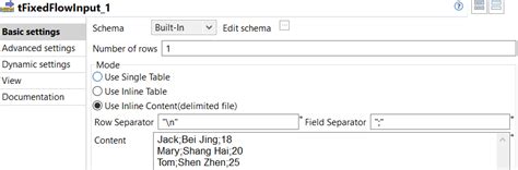 Setting Up The Job Talend Components For Jobs Help