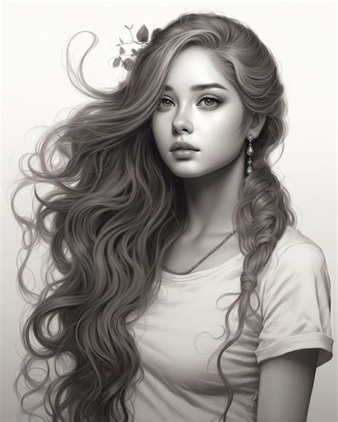 Long Hair Portraits Images Free Download On Freepik