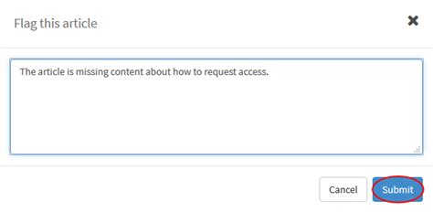 Servicenow Flag A Knowledge Article For Review Knowledge Portal