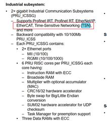 PROCESSOR SDK AM X Dose AM X Support TSN And SWITCH Function On PRU ICSSG Processors Forum
