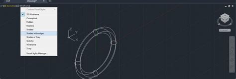 Revolve In Autocad Creating 3d Object Using Parameters Of Revolve