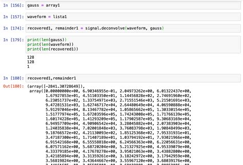 Python How Can I Deconvolve A Response Function And A Gaussian To