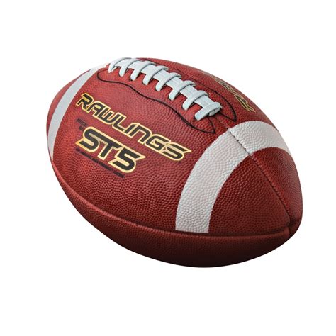 Rawlings ST5 NFHS Leather Game Football | ProPlayerSupply.com