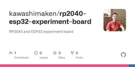 GitHub Kawashimaken Rp Esp Experiment Board RP And ESP Experiment Board