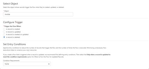 Setup Integration For Records Deleted In Salesforce Optional Accord