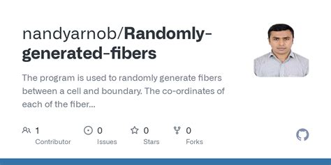 Github Nandyarnobrandomly Generated Fibers The Program Is Used To