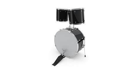 Drum Kit 3d Model By Frezzy