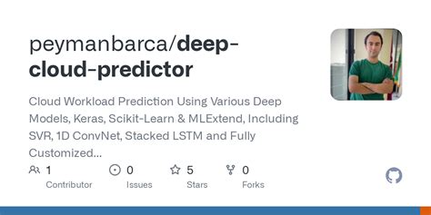 Github Peymanbarcadeep Cloud Predictor Cloud Workload Prediction Using Various Deep Models