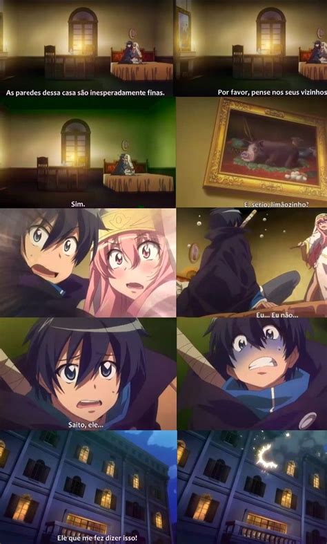 Limãozinho 🤣🤣🤣🤣🤣 Ep02 Zero No Tsukaima F Personagens De Anime