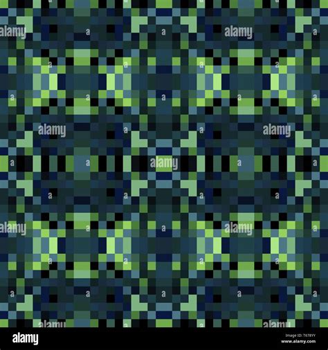 Seamless Pixel Pattern Mosaic Abstract Background With Squares Can Be Used For Wallpaper