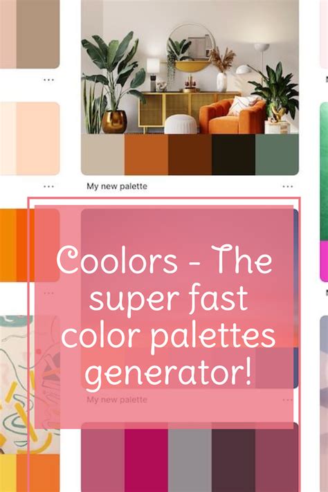 Coolors The Super Fast Color Palettes Generator Color Palette Generator Create Color