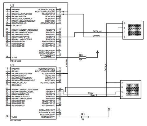 simualtion scheme for cpwpm modulator demodulator on proteus 7 7sp2