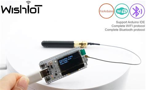 Wishiot Esp32 Lora V3 Development Board Kit Wifi Ble Sx1262 Lora32 0 96inch Oled