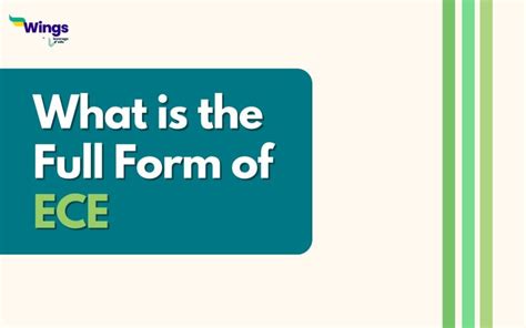 What Is The Full Form Of Ece Leverage Edu