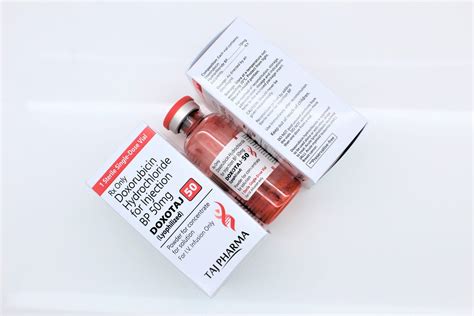 Doxorubicin Hcl Injection 50mg Dealers And Retailers Taj Generics Pharmaceuticals Taj Pharma