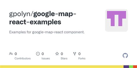 GitHub Gpolyn Google Map React Examples Examples For Google Map React Component