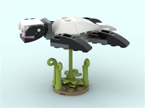 Lego Moc Skylar Sea Turtle By Diddesen Rebrickable Build With Lego