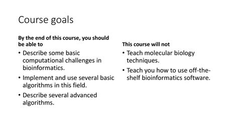 genome 559 introduction to statistical and computational genomics